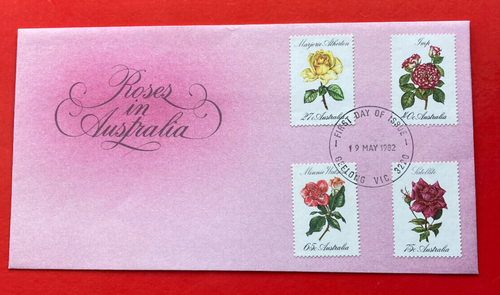 Australia First Day Cover FDC - 1982 Roses in Australia | eBay