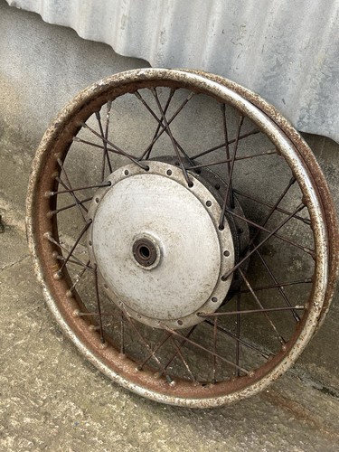 Norton Dominator Commando International? Front Wheel Hub. Used ...