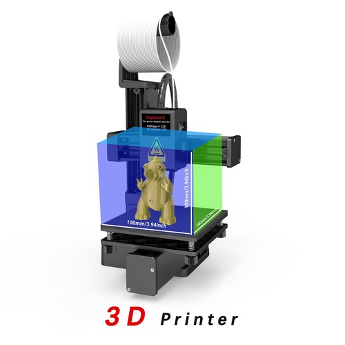 NEW 3D Printer K10 Entry Level use TPU PLA 1.75mm | eBay