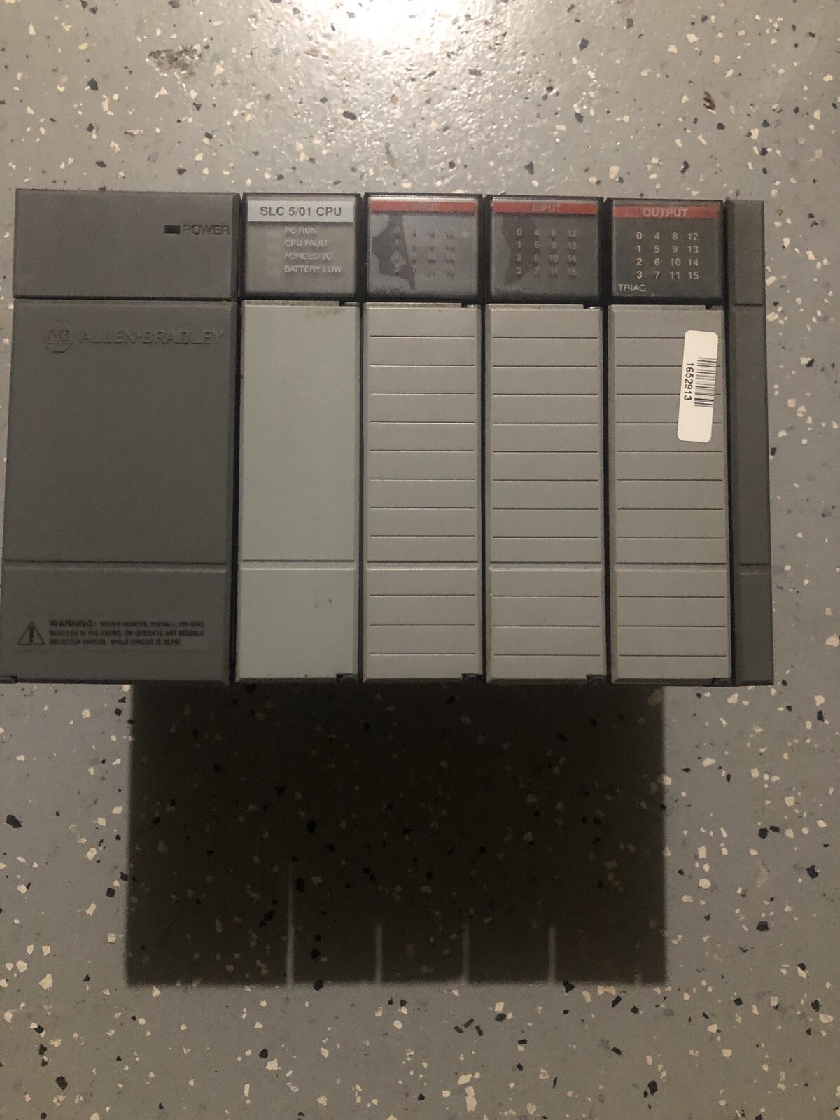 Allen Bradley 4 Slot Rack Cat No. 1746-A4 | eBay