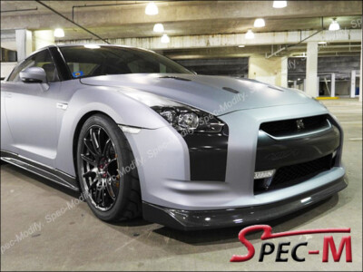 Z Style Carbon Fiber Front Bumper Lip Fit GT-R GTR R35 08-11 CF Local ...