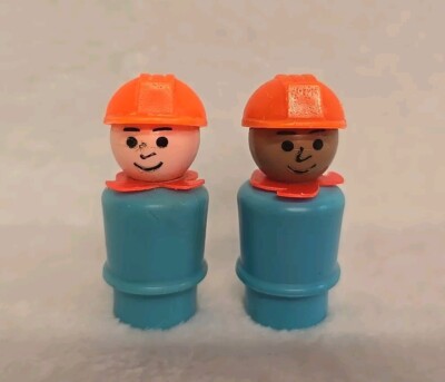 Fisher Price Little People Construction Workers Figures Lot of 2 ...