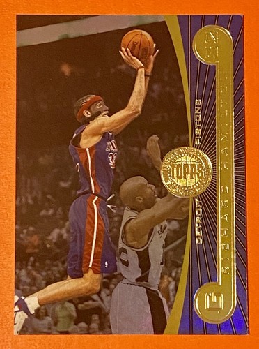 💫💫 2005-06 RICHARD HAMILTON 56/100 TOPPS FIRST ROW GOLD HIOLO #47 ...