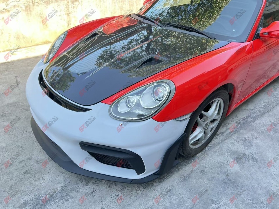 Fits Porsche 987 05-12 Boxster Cayman Upgrades GT4RS Style Front Bumper ...