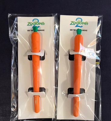 ZOOTOPIA 2 Movie Collectible Disney IMAX Carrot Pen Theater 2025 ...