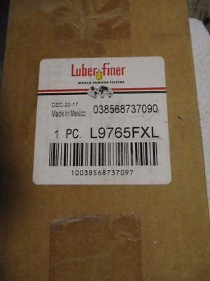NEW LUBER FINER Fuel Filter L9765FXL Heavy-Duty Metal Housing Leak-Free ...