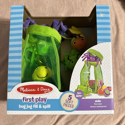 FIRST PLAY - BUG JUG FILL AND SPILL - 6 months + (MACHINE WASHABLE) | eBay