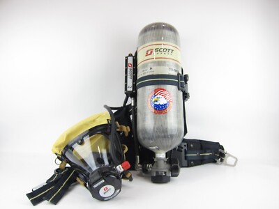 Scott Safety 2.2 AP50 Air Pak 50 Unit W/ 30 804840-01 Carbon Fiber ...