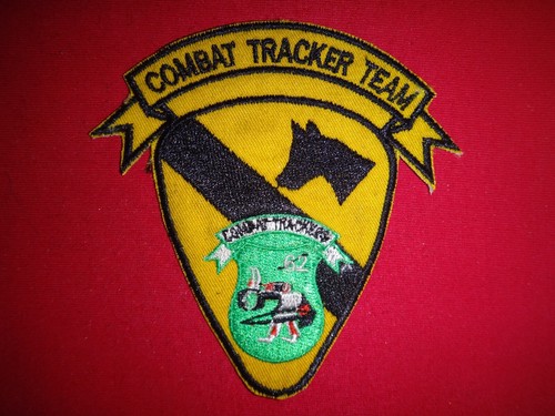 Vietnam War Patch US 62nd Infantry Rgt COMBAT TRACKER TEAM 1st Cavalry ...