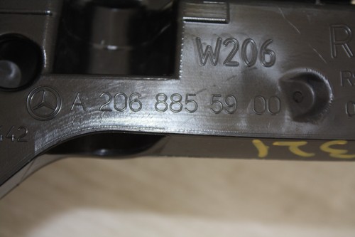 Mercedes C Class W206 Rear Bumper Right Bracket A2068855900 Genuine ...