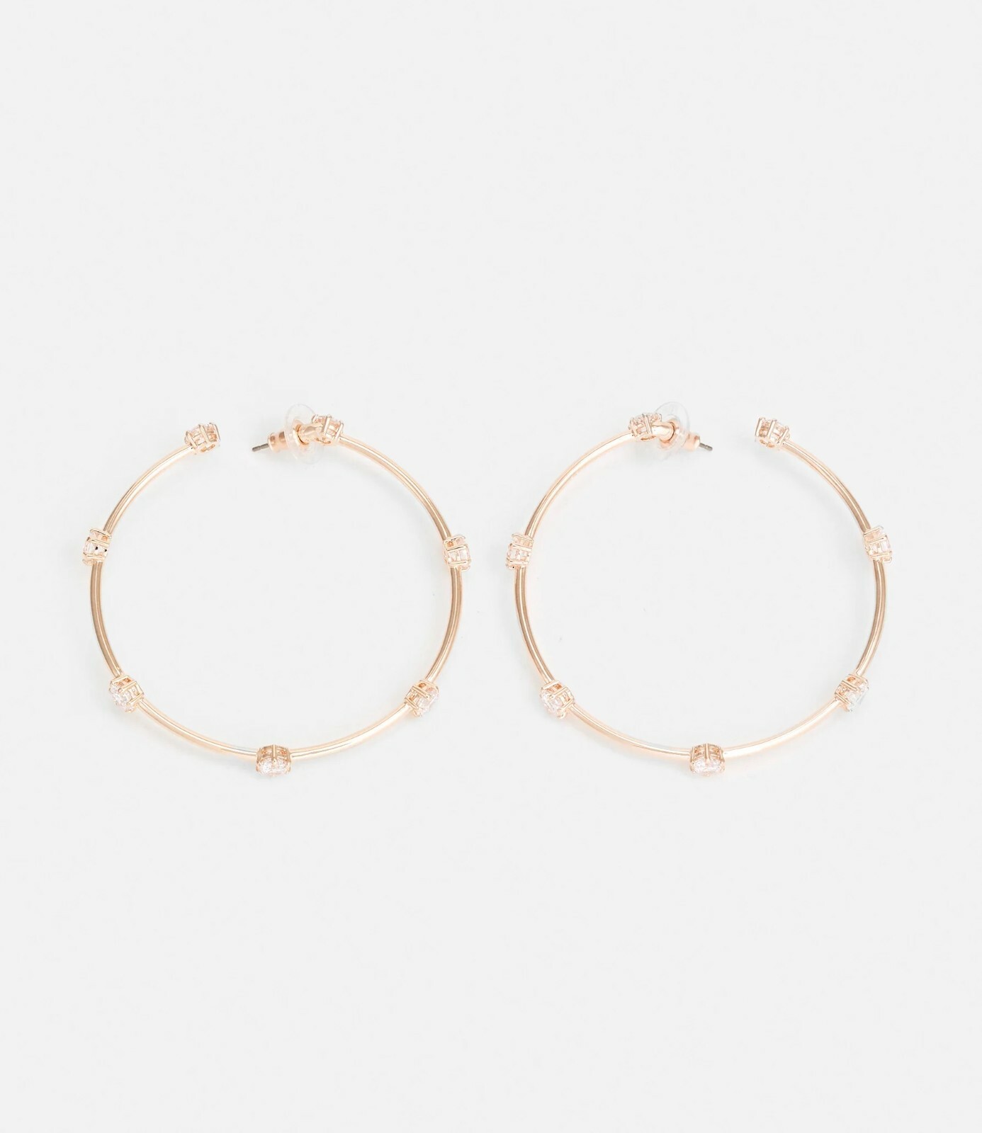 New in Gift Box SWAROVSKI Brand 5609706 Rose Gold Constella hoop ...