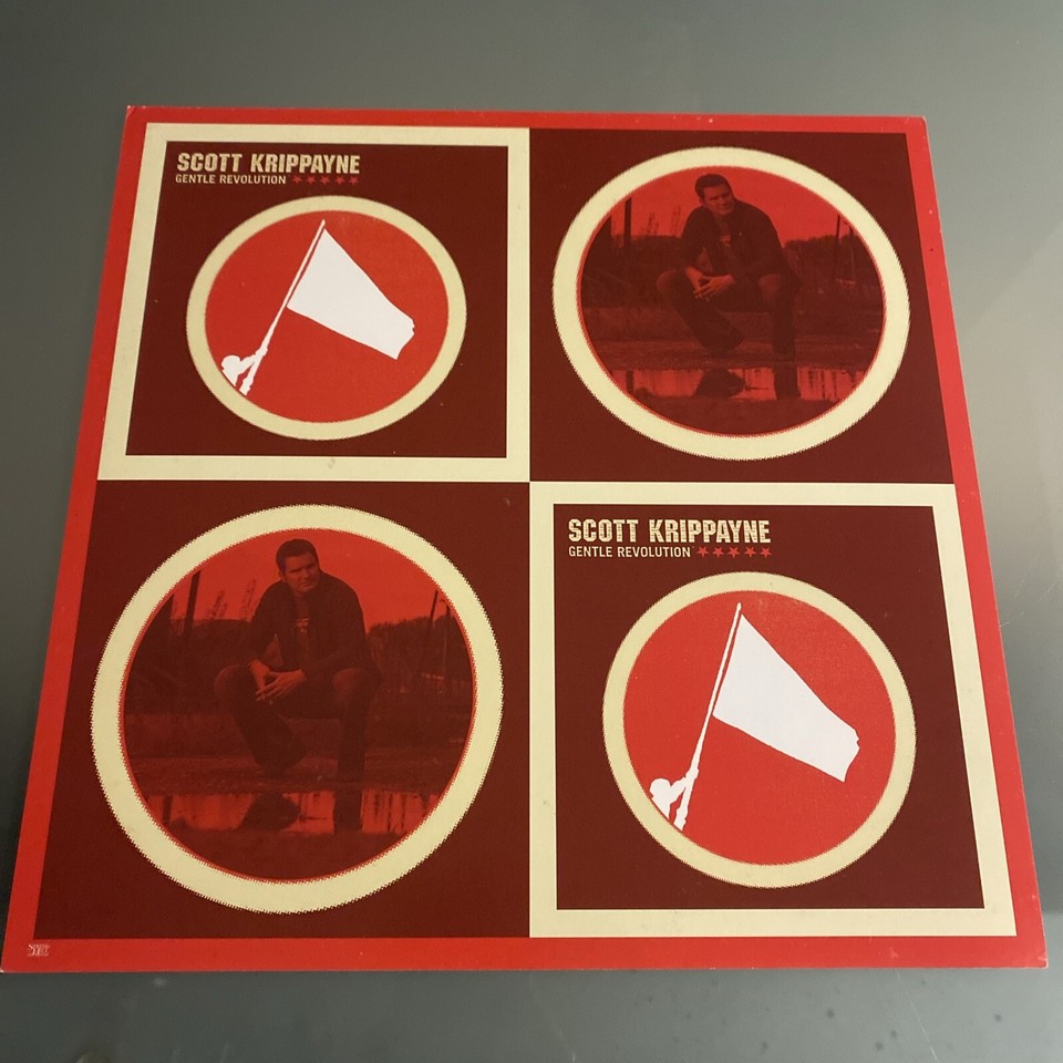 Scott Krippayne, Gentle Revolution, 12x12, Album Flat Poster Christian ...