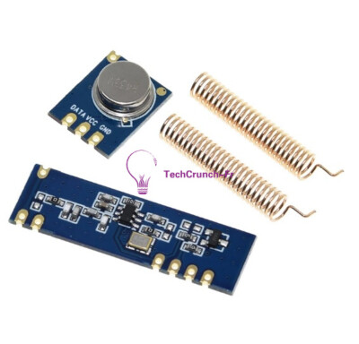 433MHz 100 Meter ASK Wireless Module Kit RF Transmitter SRX882 Receiver ...