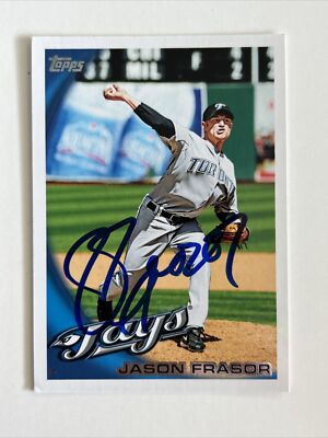 Jason Frasor Autographed 2010 Topps Card #393 In Person M903 | eBay