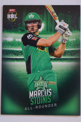 Cricket Australia BBL Big Bash League Melbourne Stars Trade Card Marcus ...