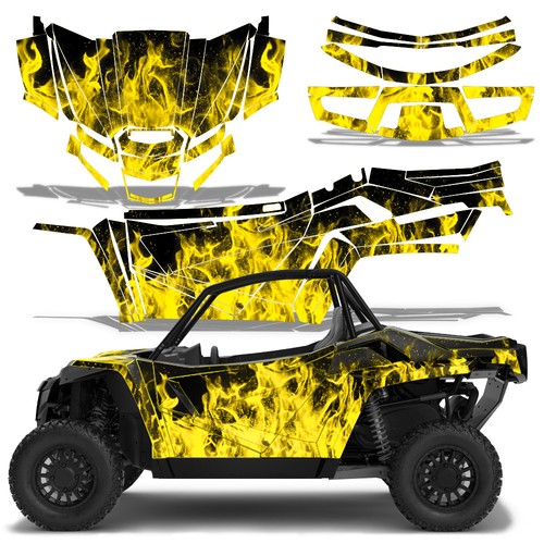 UTV Graphics Kit Decal Sticker For Textron Wildcat XX 2018 & Up ICE ...