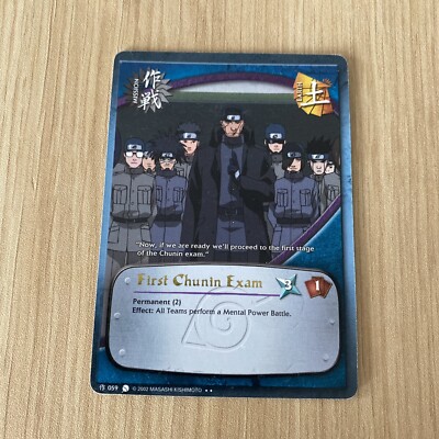 2002-2006 Naruto CCG First Chunin Exam - M-059 - Rare NM Gold | eBay