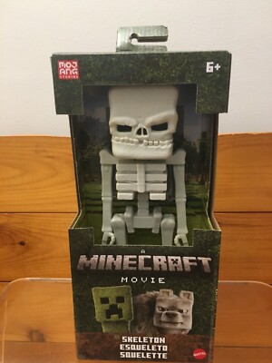 A Minecraft Movie Mattel 12 Inch Skeleton Large Action Figure New FREE ...