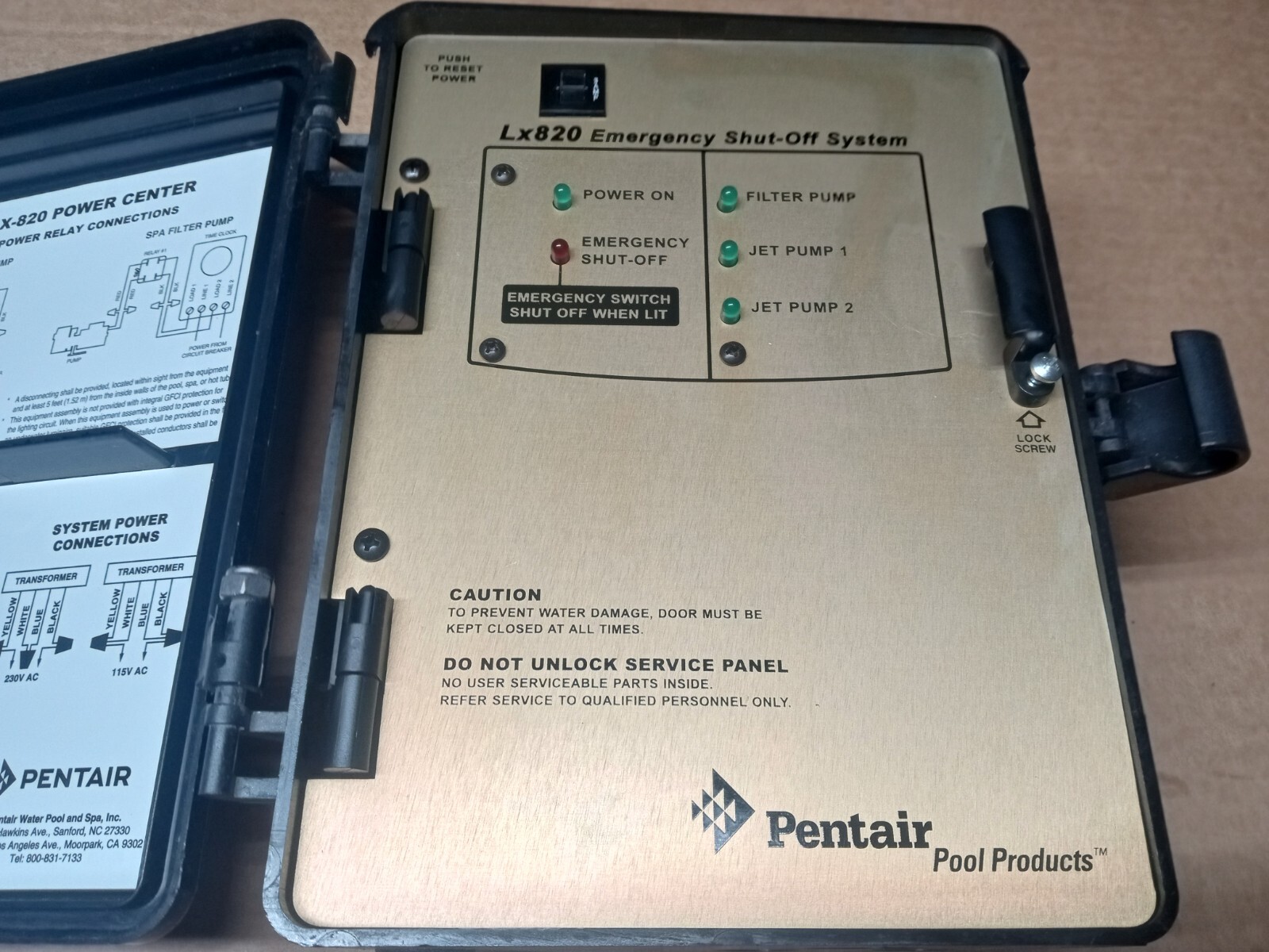 Power Center, Pentair Compool LX820 | eBay