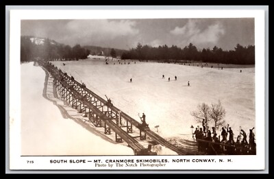 Post Card New Hampshire - RPPC South Slope - Mt. Cranmore - North ...