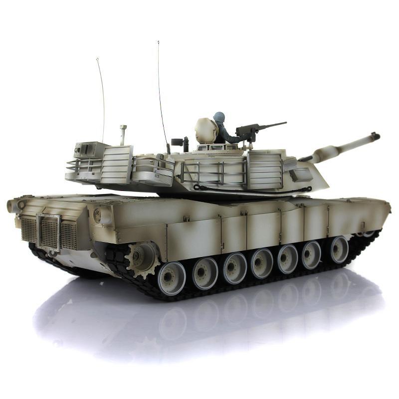 1/16 Henglong Abrams M1A2 RC Tank Metal Chassis TK16 Flysky I6S Metal ...
