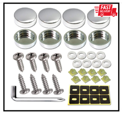 Stainless Steel License Plate Screws-Rust Proof Car Tag Bolts for ...