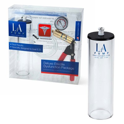 LA Pump Deluxe Erectile Dysfunction Package 2 x 9in, packaged | eBay