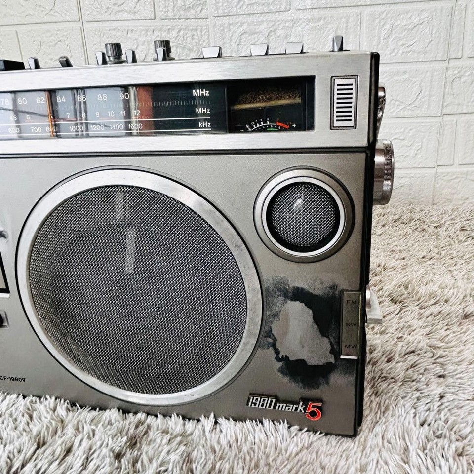 SONY CF-1980 Radio Cassette Tape Record Player Deck Boombox mark5 ...