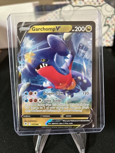 Garchomp V 117/189 Swsh10: Astral Radiance Holo NM - Pack Fresh New | eBay