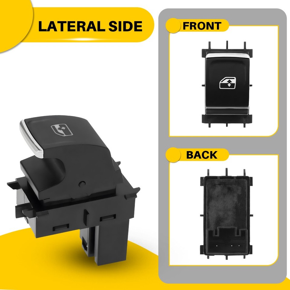 2X For 2018 2019-2021 VW Rear Tiguan LH RH 3Pins Power Window Switch ...