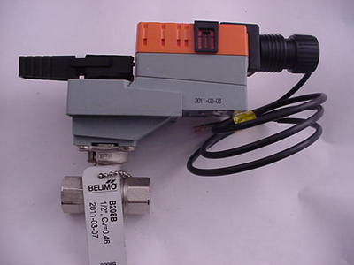 Belimo LRB24-3 Actuator with 1/2" Valve B208B + LRB24-3 Ships Day of ...