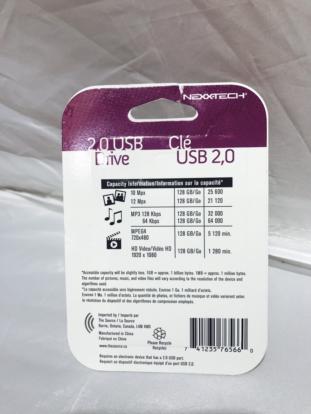 Nexxtech 128GB USB 2.0 Thumb Drive New | eBay