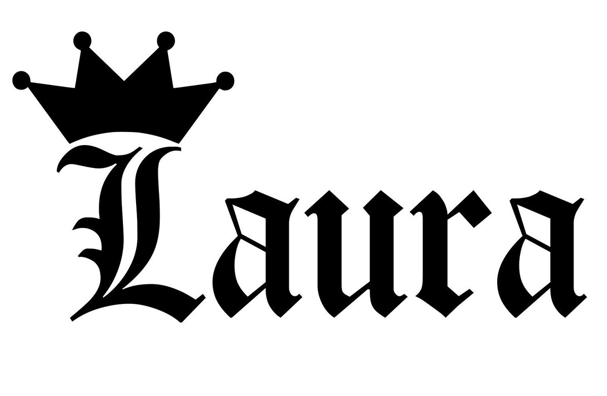 Laura Name Art