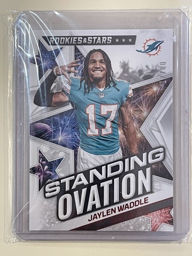 2022 PANINI ROOKIES & STARS JAYLEN WADDLE STANDING OVATION #/80 ...