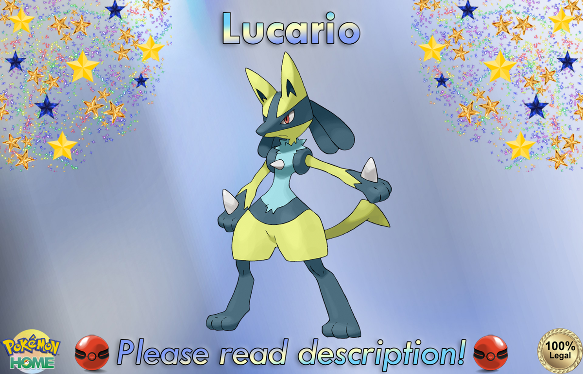 Pokemon Shiny Lucario Event