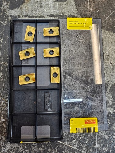 Qty 6 Sandvik R390 170412 R390-170412E-PM 1025 Grade Carbide Inserts | eBay