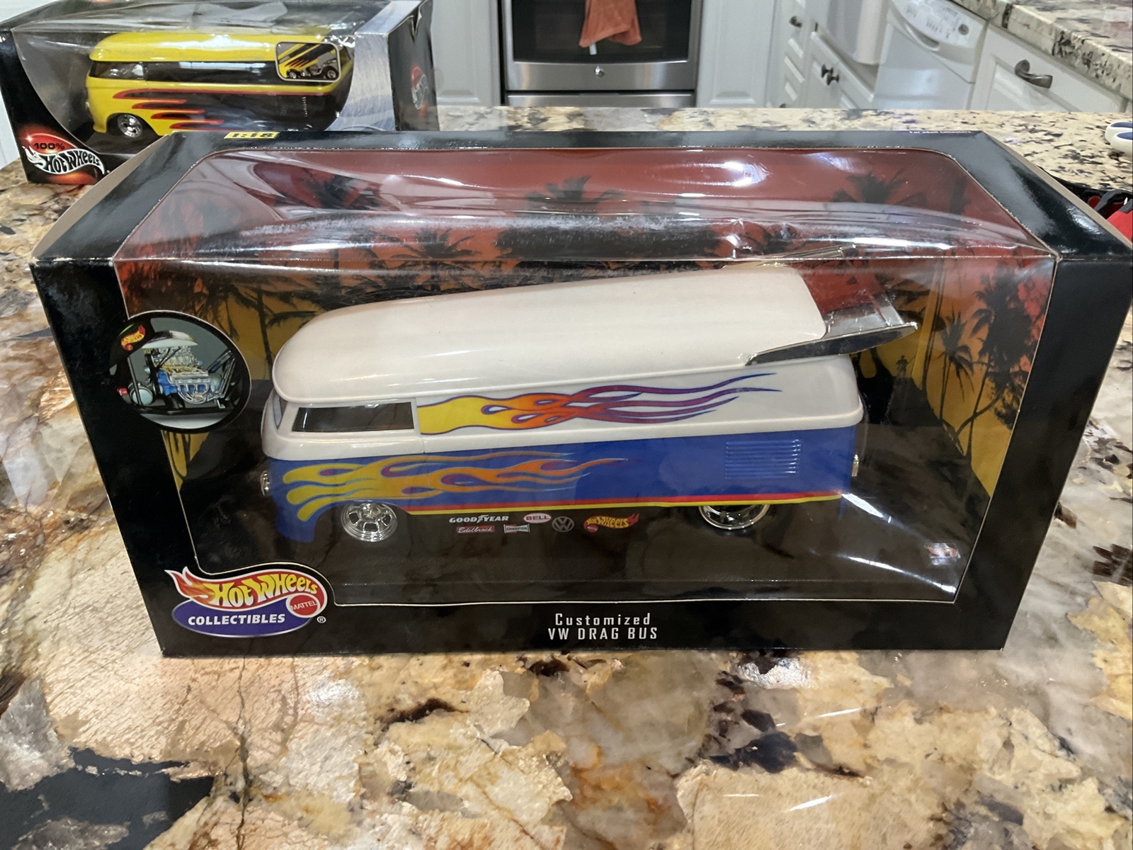 Hot Wheels Customized VW Volkswagen Drag Bus Detailed Diecast ...