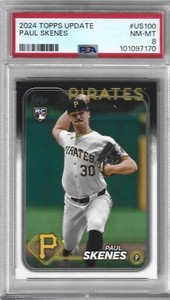Paul Skenes 2024 Topps Update #US100 Base Price Guide - Sports Card ...