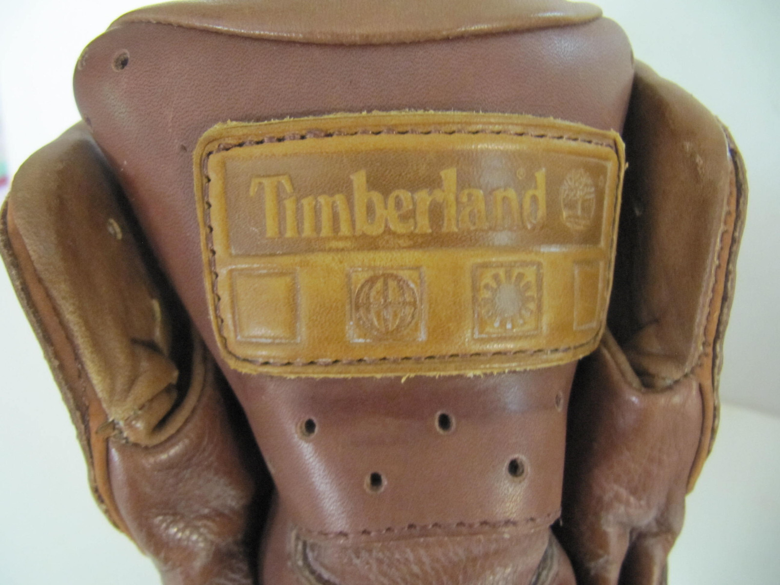 Timberland 68012 WORLD HIKER vtg Boots ITALY men's Sz 12 Leather Vibram ...