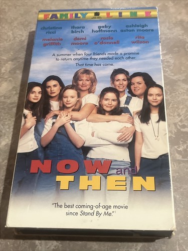 Now and Then VHS 1996, Melanie Griffith, Christina Ricci, Demi Moore ...