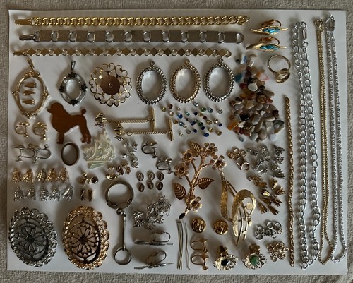Lot of vintage jewelry findings - over 100 items!! | eBay