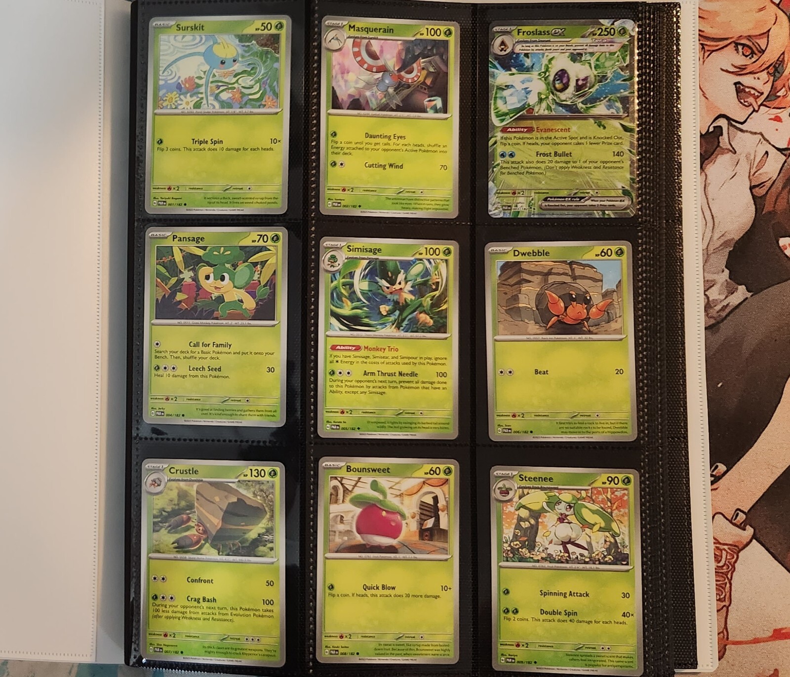 Pokémon Paradox Rift Master Starter Set Complete Set all 182 cards In ...