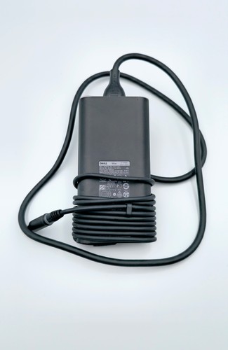DELL 90 Watts HA90PM180 19.5V 4.62A Genuine Original AC Power Adapter ...