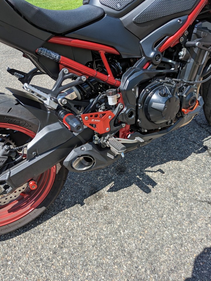 2017-2023 Kawasaki Z900 Slip-On Muffler Exhaust dB Killer CS Racing ...