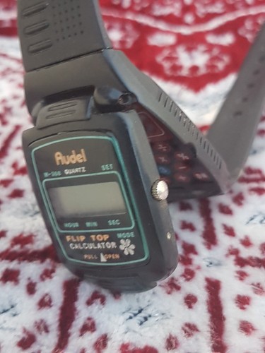 Audel M368 Flip Top Digital Watch with Calculator Not Working | eBay