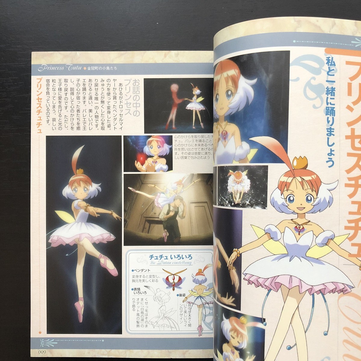 Princess Tutu Ahiru Guide Book Princess Tutu Doujinshi Manga Fakir
