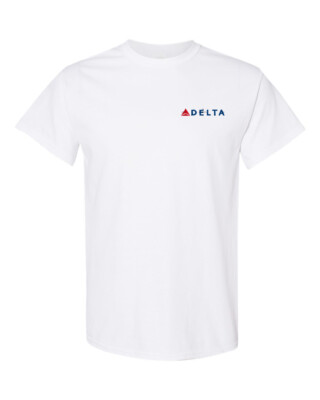 Delta Airline Fashion Men Short Sleeve Adult T-shirt Embroidery NEW | eBay