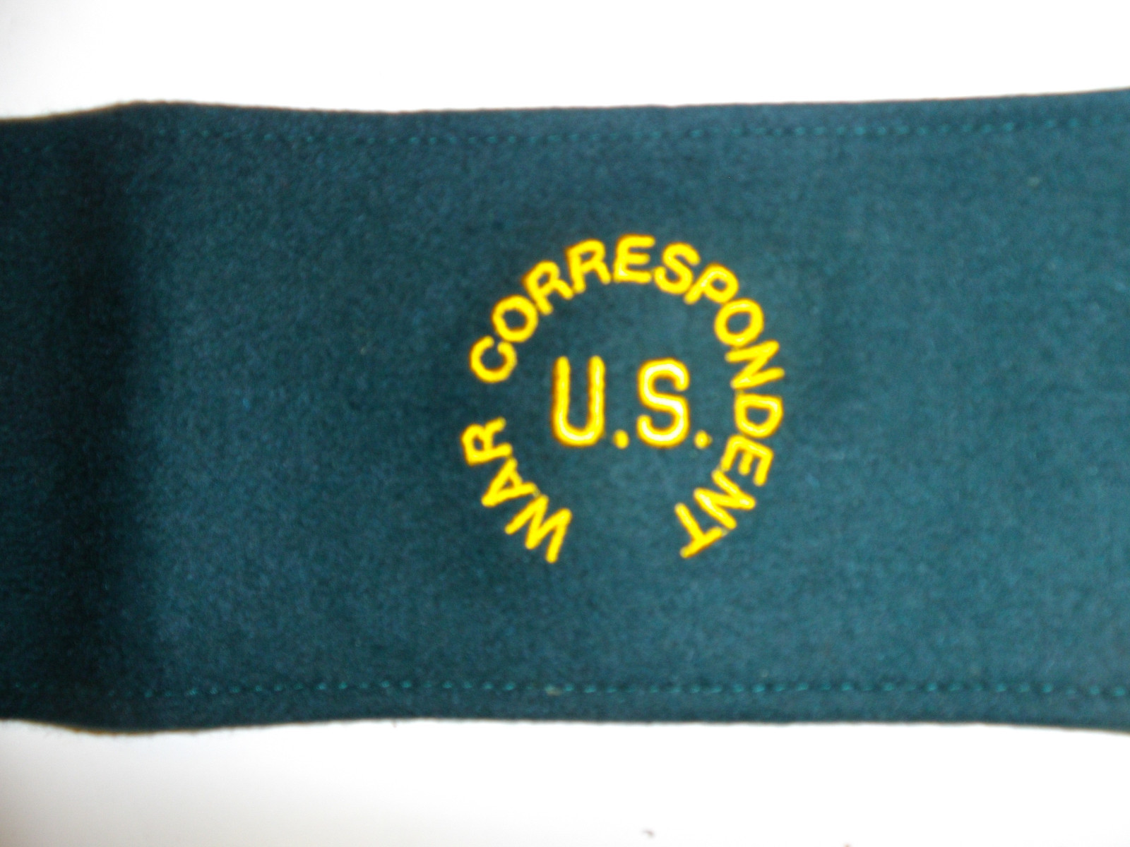c0017 WW 2 Civilian US WAR CORRESPONDENT Armband Early issue R10A | eBay