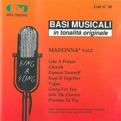 Madonna MADONNA VOL. 2 - BASI MUSICALI (CD) | eBay
