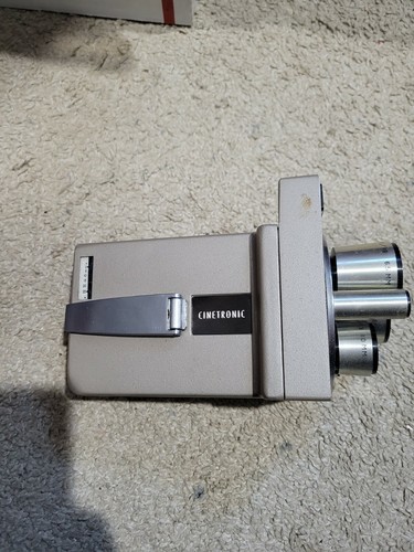 Argus Match Matic M3 8mm Movie Camera Turret Style Rotating Lenses ...